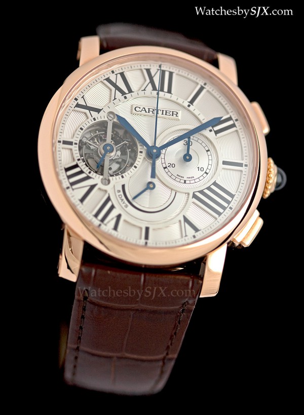 Hands-on with the Rotonde de Cartier Tourbillon Chronograph, Equipped ...