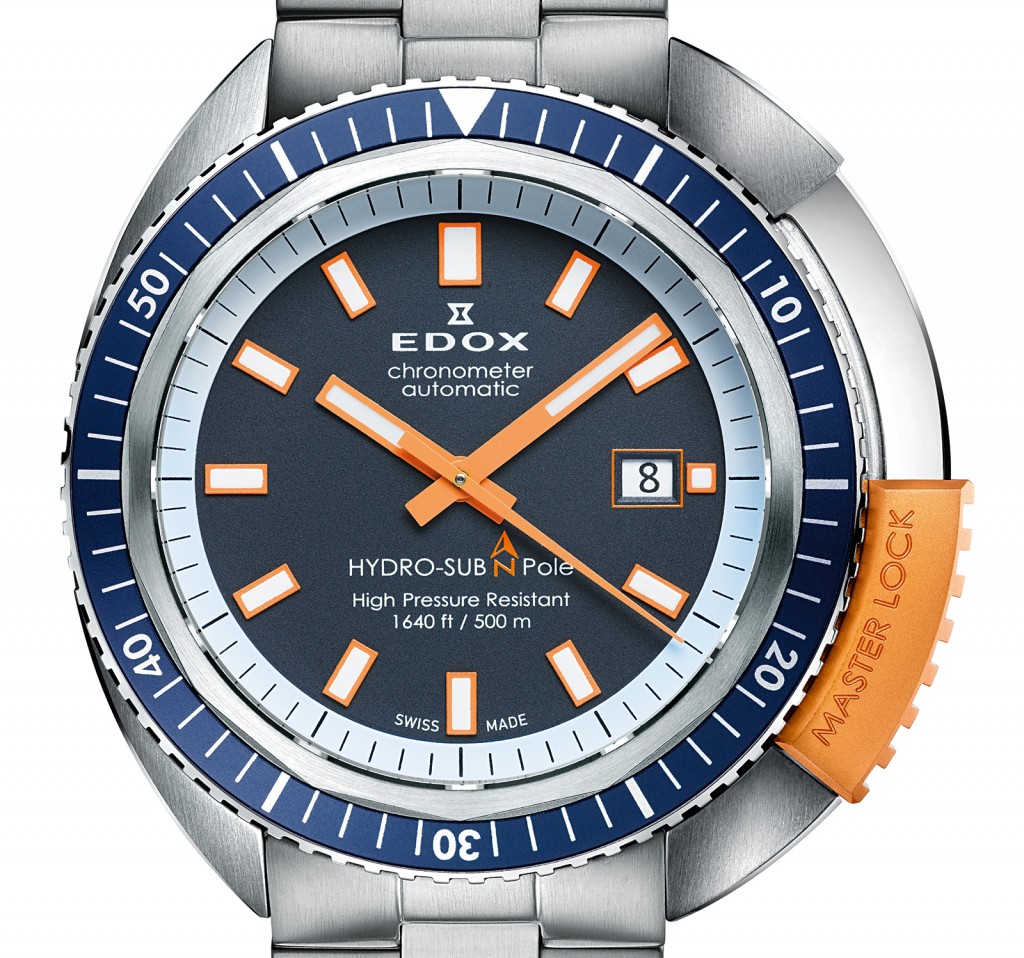 Introducing The Edox Hydro Sub North Pole – An Affordable, Retro Dive ...