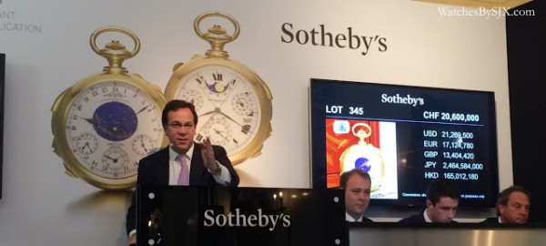 LIVE FROM GENEVA: Patek Philippe Henry Graves Supercomplication Becomes ...