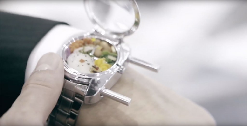 Japanese Company Creates Bento Dial Wristwatch Using Real Food | SJX ...