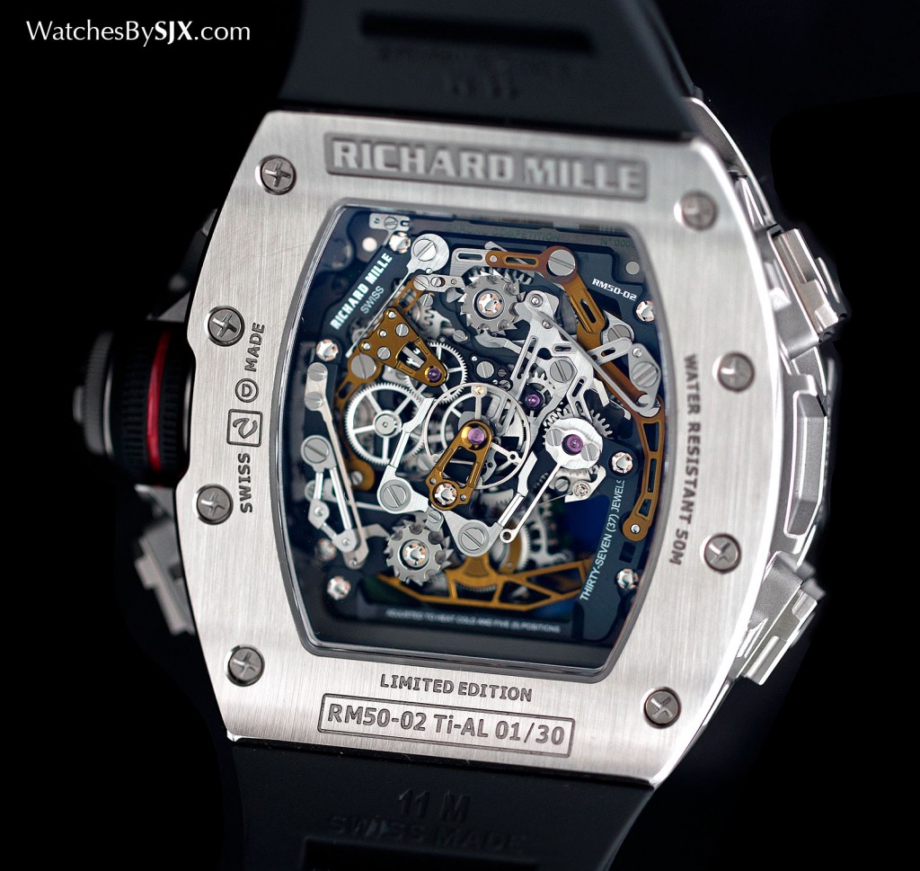 A Detailed Look at the Richard Mille RM 50-02 ACJ – Keeping Time for ...