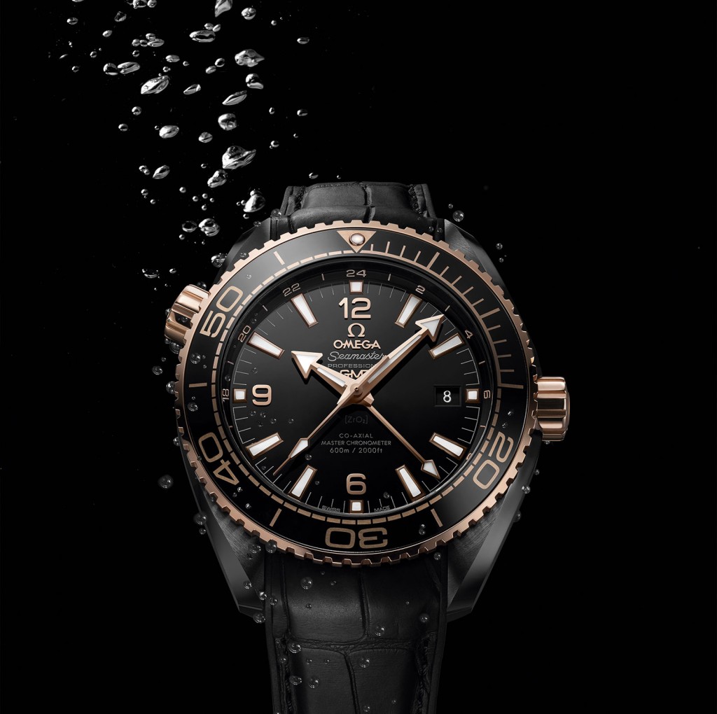 Introducing the Omega Seamaster Planet Ocean Deep Black Entirely in ...
