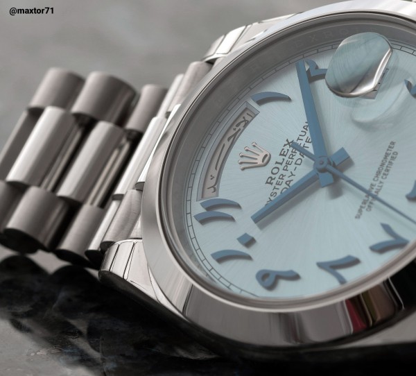 Hands-On with the Rolex Day-Date 40 “Arabic Dial” Special Edition; Plus ...