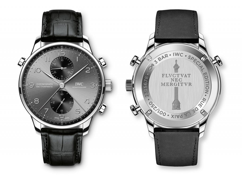 IWC Reintroduces the Portugieser Chronograph Rattrapante Ref. 3712 in ...