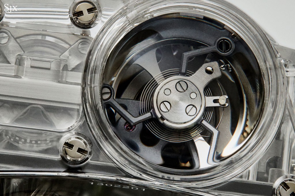 Up Close with the Hublot MP-07 Sapphire 40 Days Power Reserve Special ...