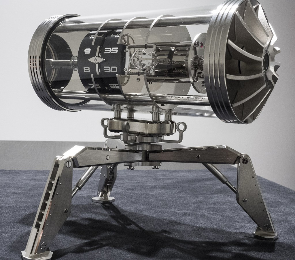 Introducing the Time Machine, a Sci-Fi Cylinder Clock by L’Epée 1839 ...