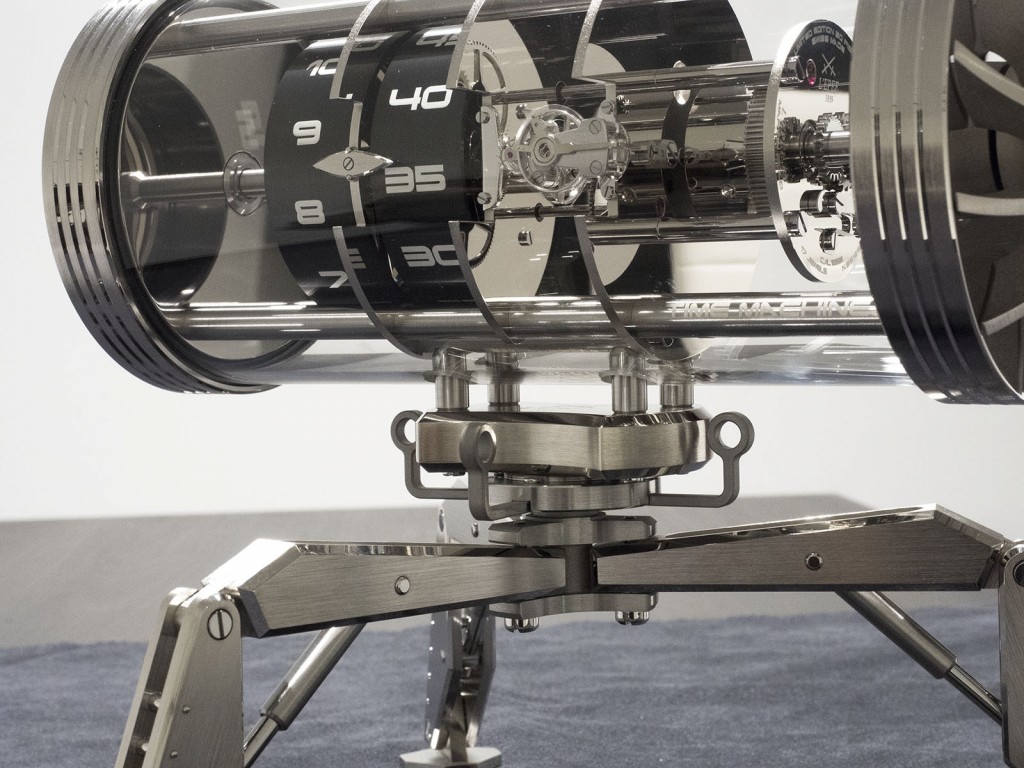 Introducing the Time Machine, a Sci-Fi Cylinder Clock by L’Epée 1839 ...