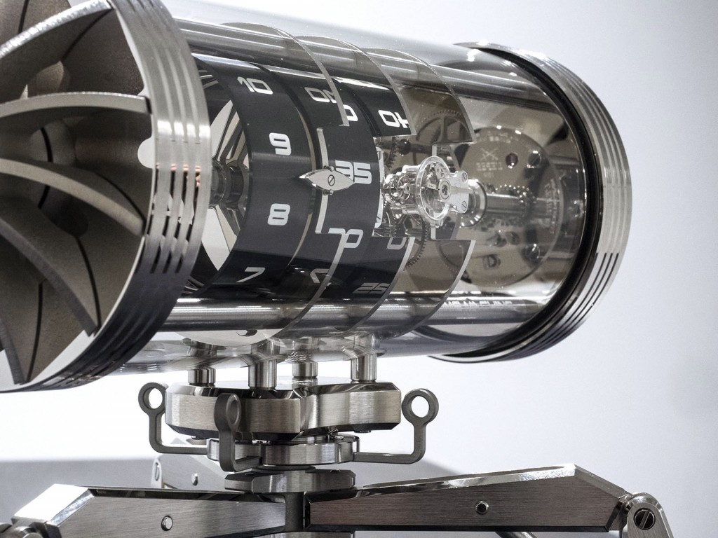 Introducing the Time Machine, a Sci-Fi Cylinder Clock by L’Epée 1839 ...