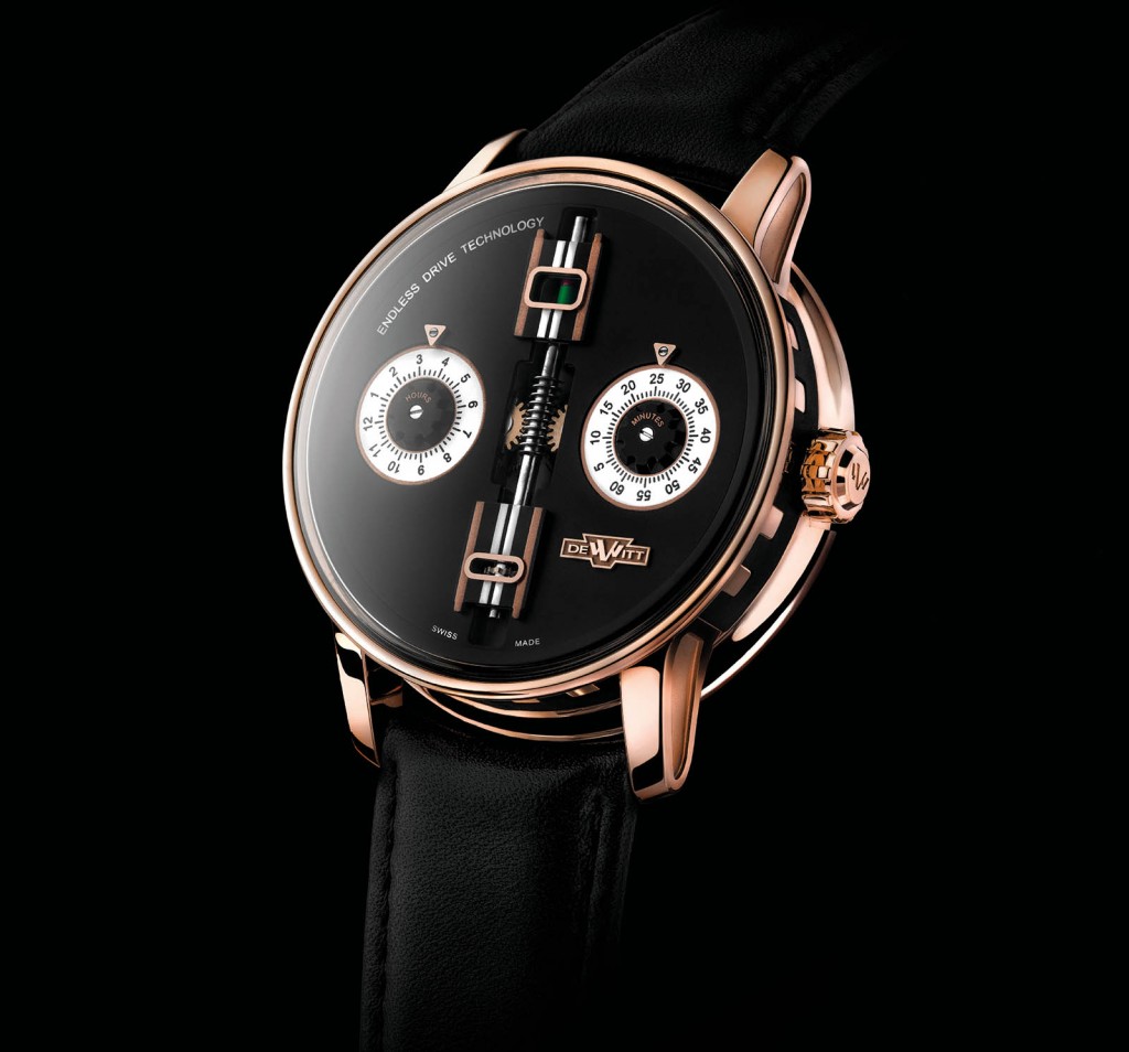 DeWitt Introduces Endless Drive with Worm Screw Power Reserve | SJX Watches