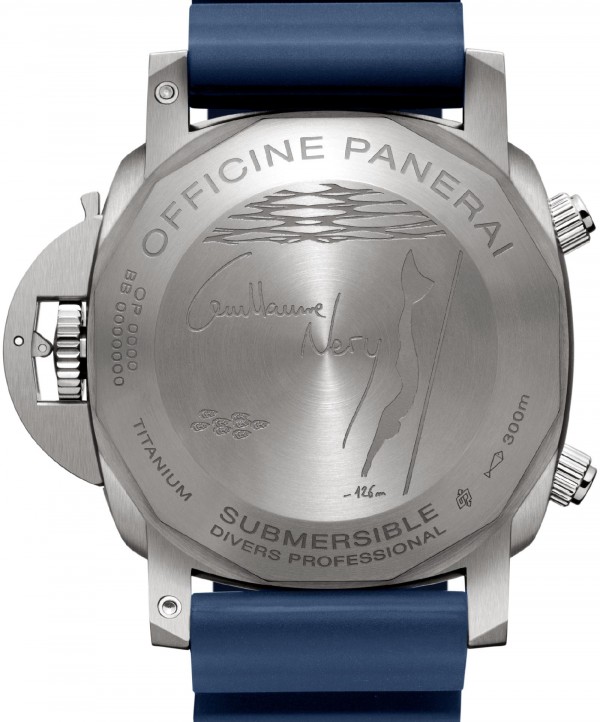 SIHH 2019: Panerai Submersible Chrono Guillaume Néry Edition PAM 982 ...