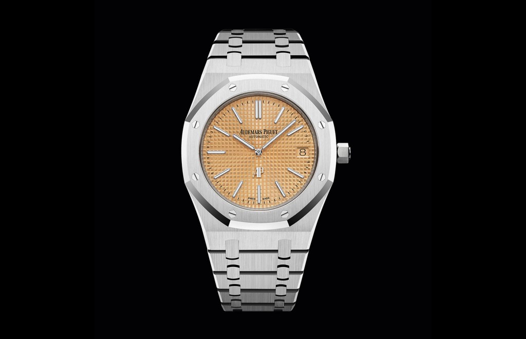 SIHH 2019: Audemars Piguet Royal Oak Extra-Thin “Jumbo” With Salmon ...