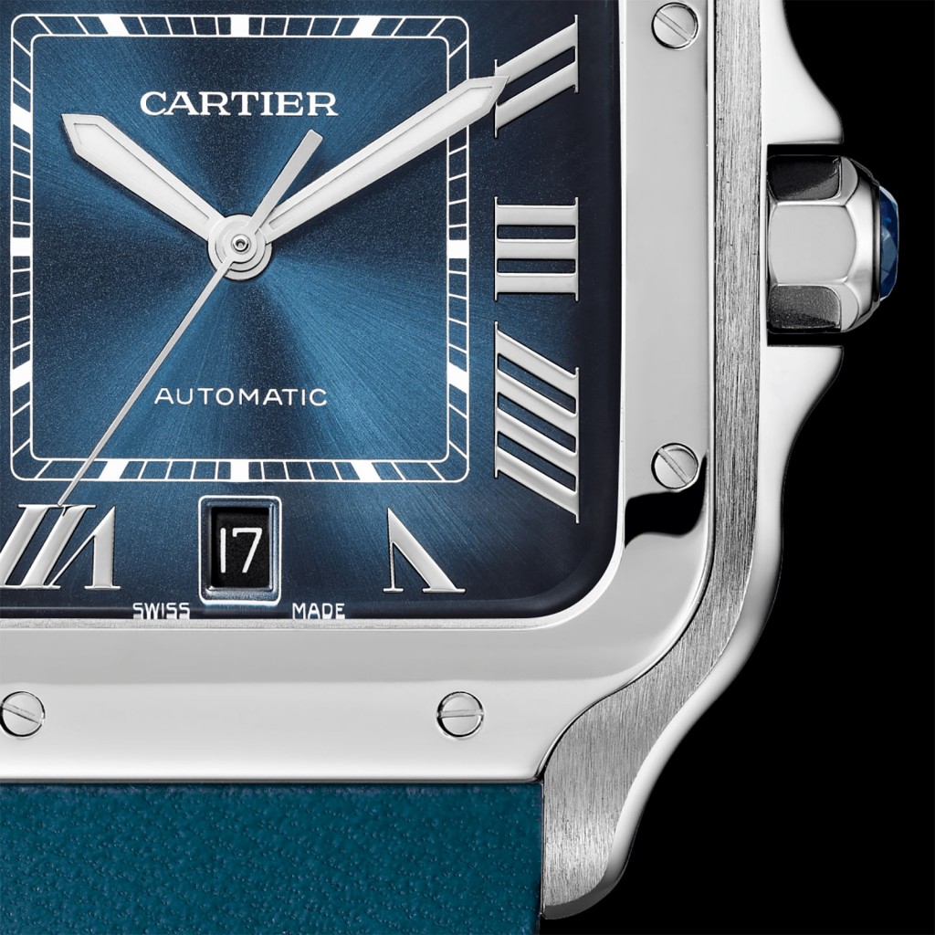 SIHH 2019: Introducing the Cartier Santos Gradient Blue Dial | SJX Watches