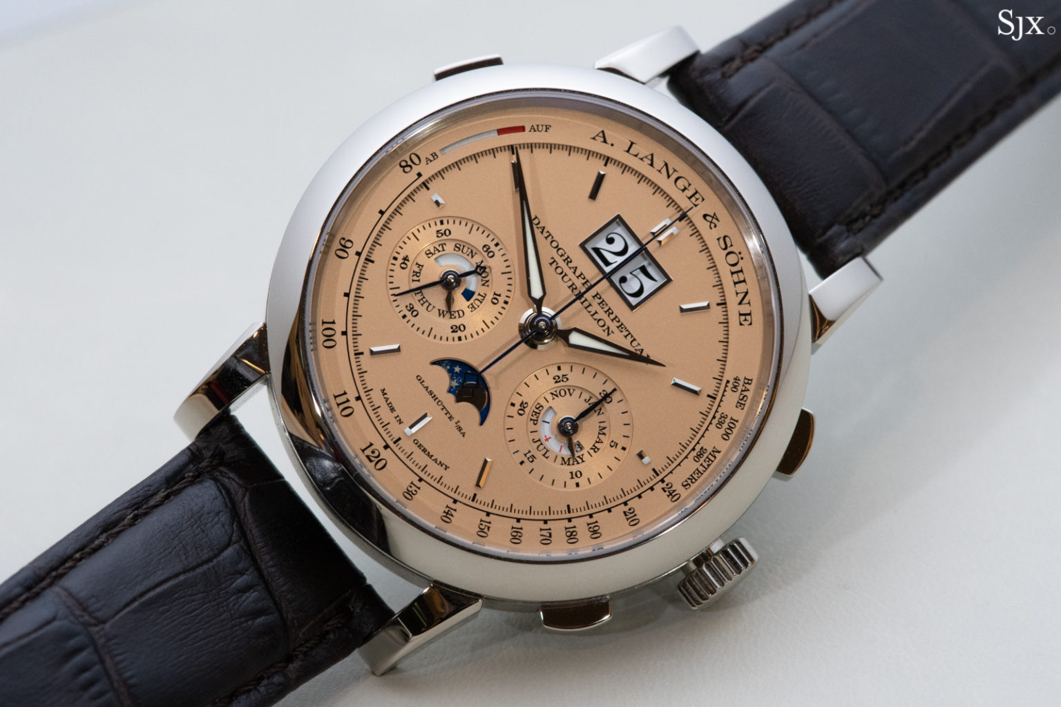 In-Depth: A. Lange & Söhne Datograph Perpetual Tourbillon Pink Gold ...