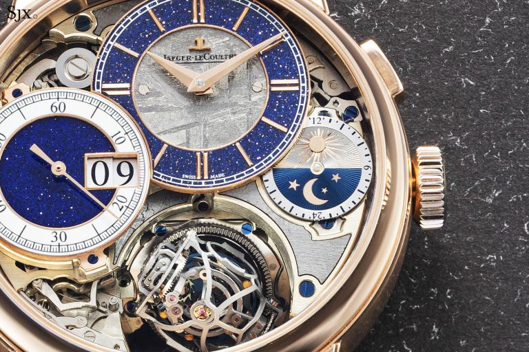 Up Close: Jaeger-LeCoultre Gyrotourbillon 3 Meteorite | SJX Watches