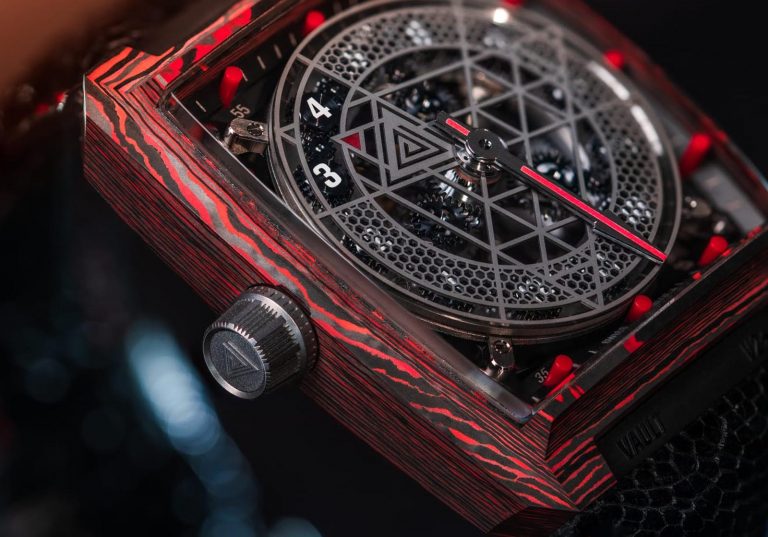 Vault Introduces the V2 in Red Carbon-Ceramic Composite | SJX Watches