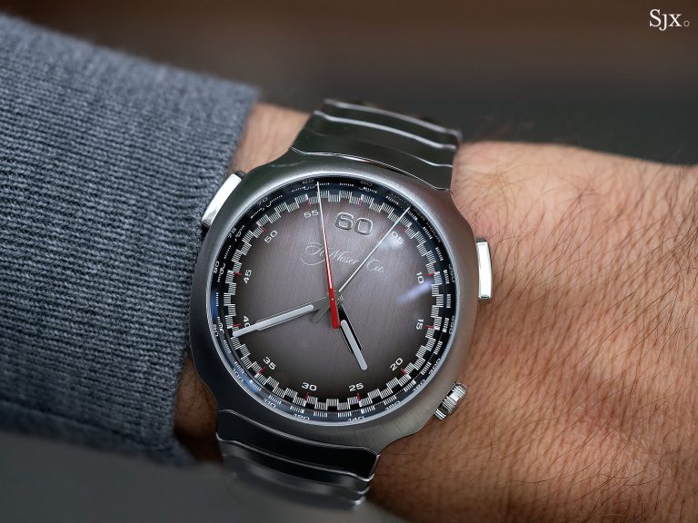 Up Close: H. Moser & Cie. Streamliner Flyback Chronograph | SJX Watches
