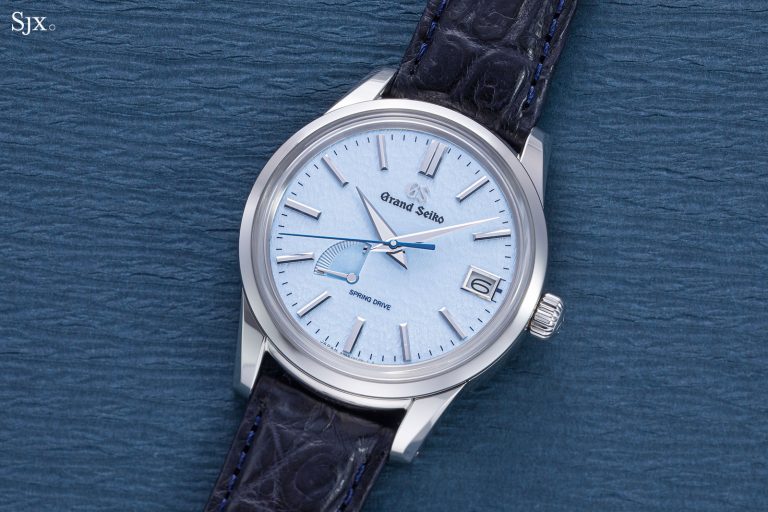 Up Close: Grand Seiko Spring Drive “Blue Snowflake” SBGA407 | SJX Watches