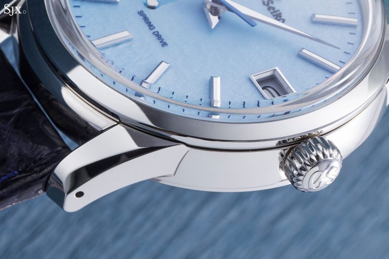 Up Close: Grand Seiko Spring Drive “Blue Snowflake” SBGA407 | SJX Watches