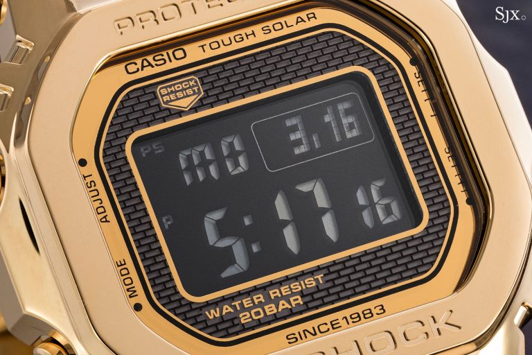 Up Close: G-Shock Dream Project ‘Pure Gold’ in 18k Yellow Gold | SJX ...