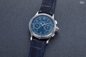 Up Close: Patek Philippe Ref. 5370P-011 Split-Seconds Chronograph | SJX ...
