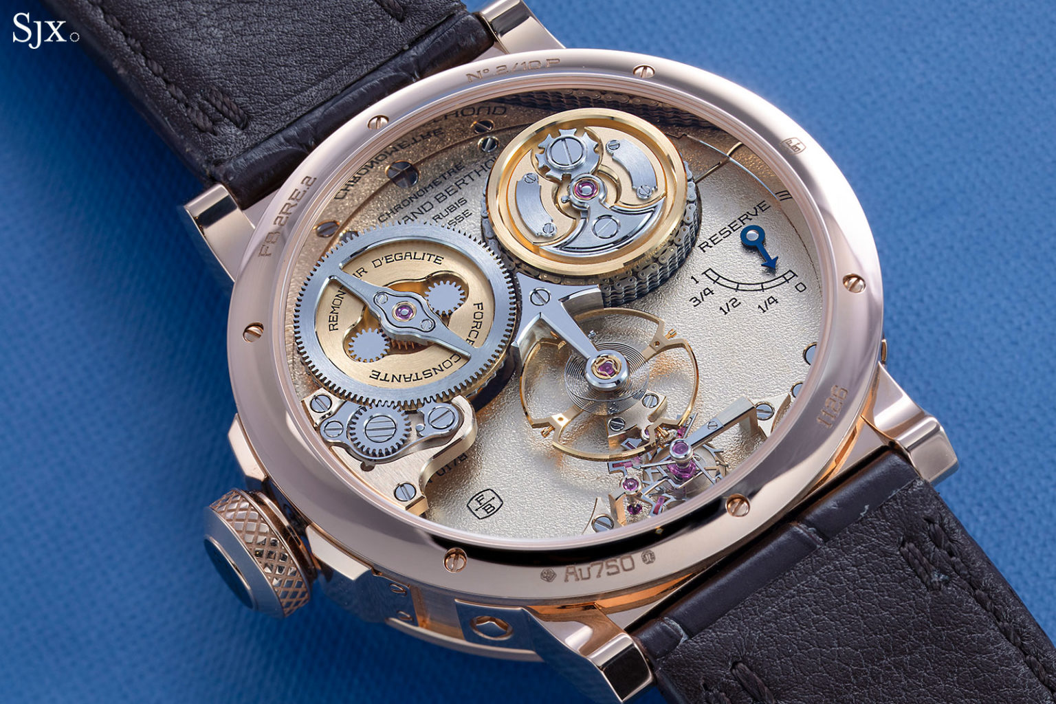 In-Depth: Ferdinand Berthoud Chronomètre FB 2RE | SJX Watches