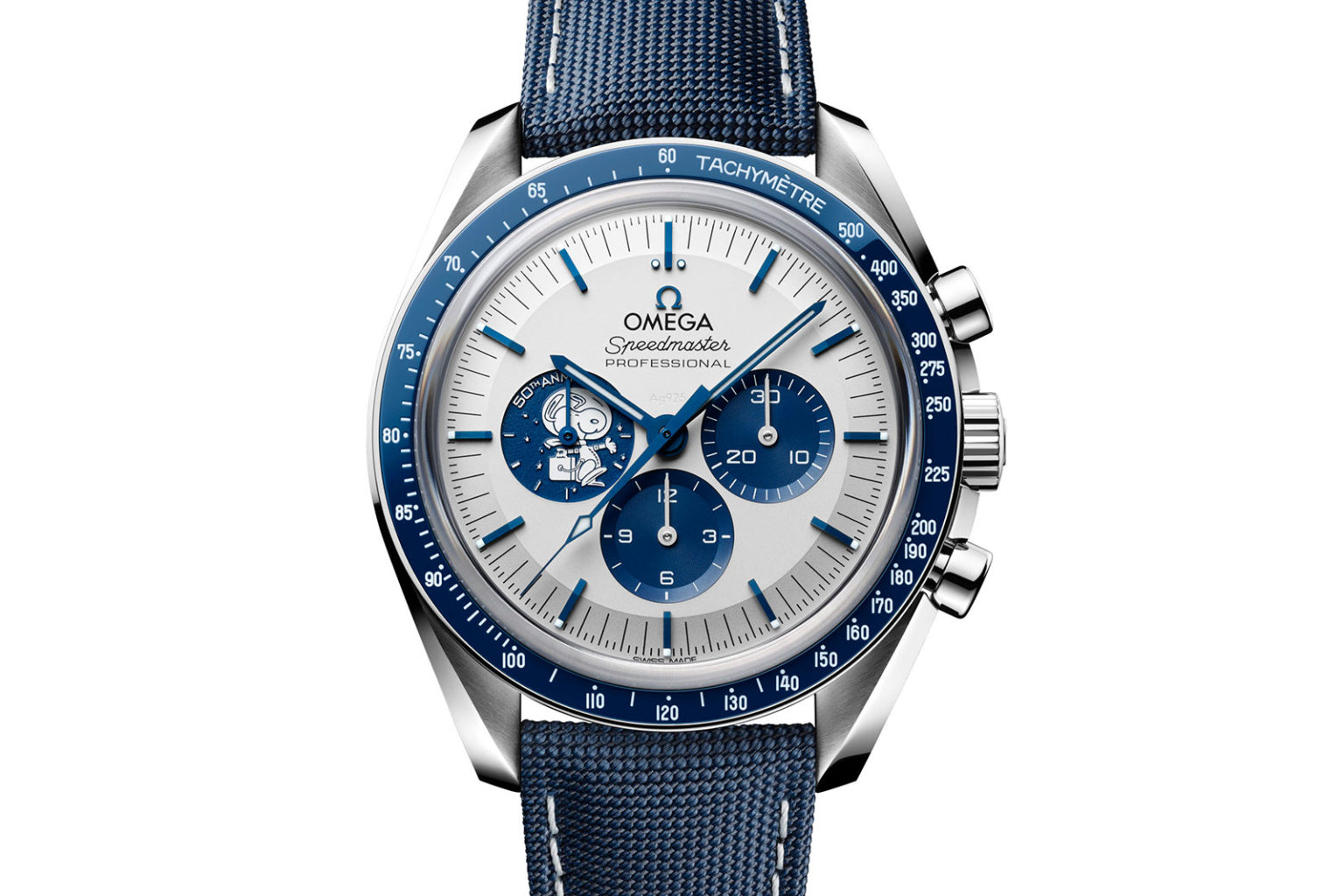 Omega Introduces the Speedmaster “Silver Snoopy Award” 50th Anniversary ...