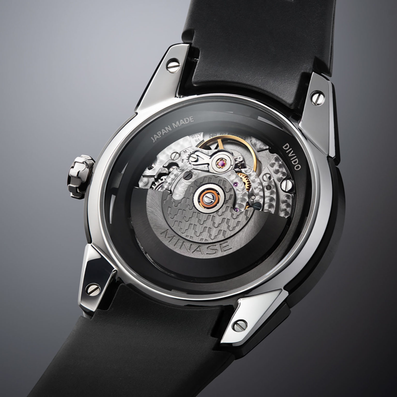 Minase Introduces the Divido Deep Blue Urushi Silver Maki-e | SJX Watches