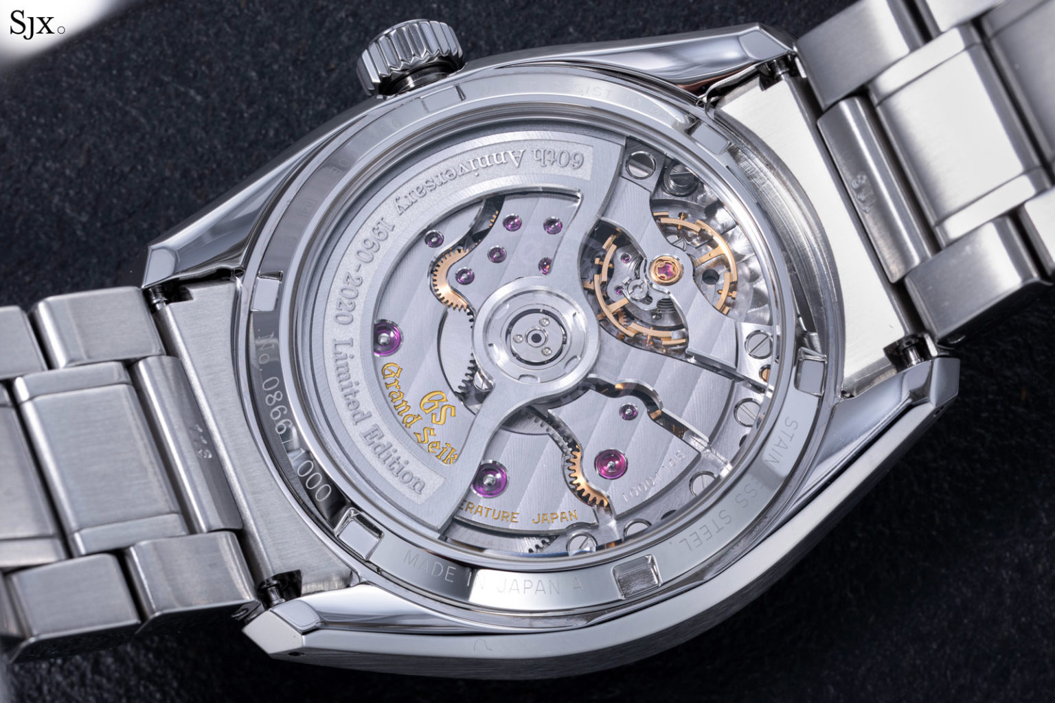 Up Close: Grand Seiko 60th Anniversary Hi-Beat SLGH003 | SJX Watches