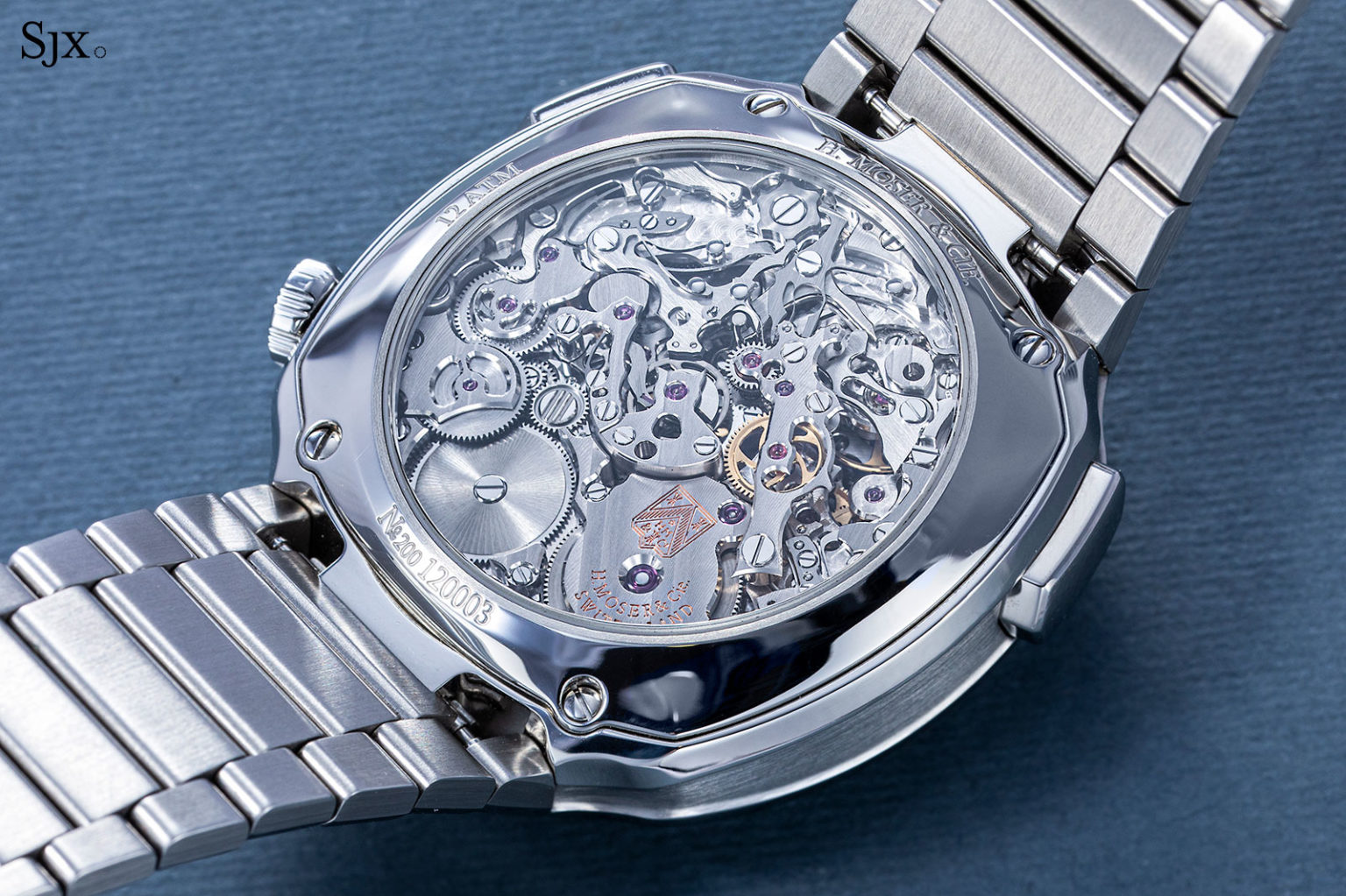 Living With: H. Moser & Cie. Streamliner Flyback Chronograph Funky Blue ...