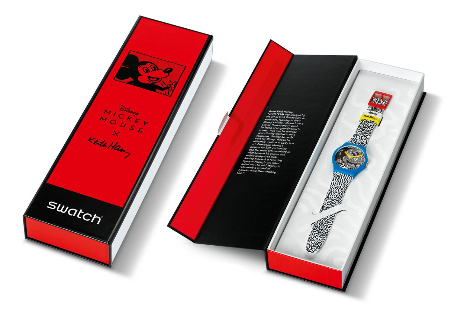 Swatch Introduces the Disney Mickey Mouse x Keith Haring Collection | SJX Watches