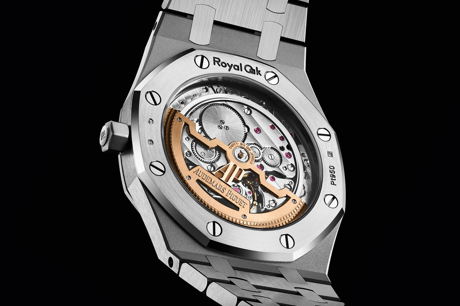 Audemars Piguet Introduces Royal Oak “Jumbo” in Platinum and Green ...