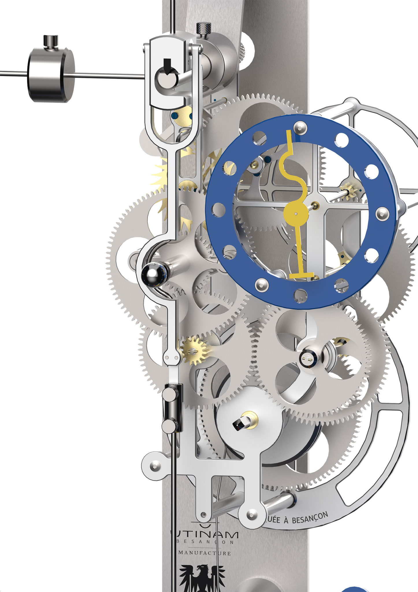 Alain Silberstein Reveals a Quirky, Bauhaus Clock | SJX Watches