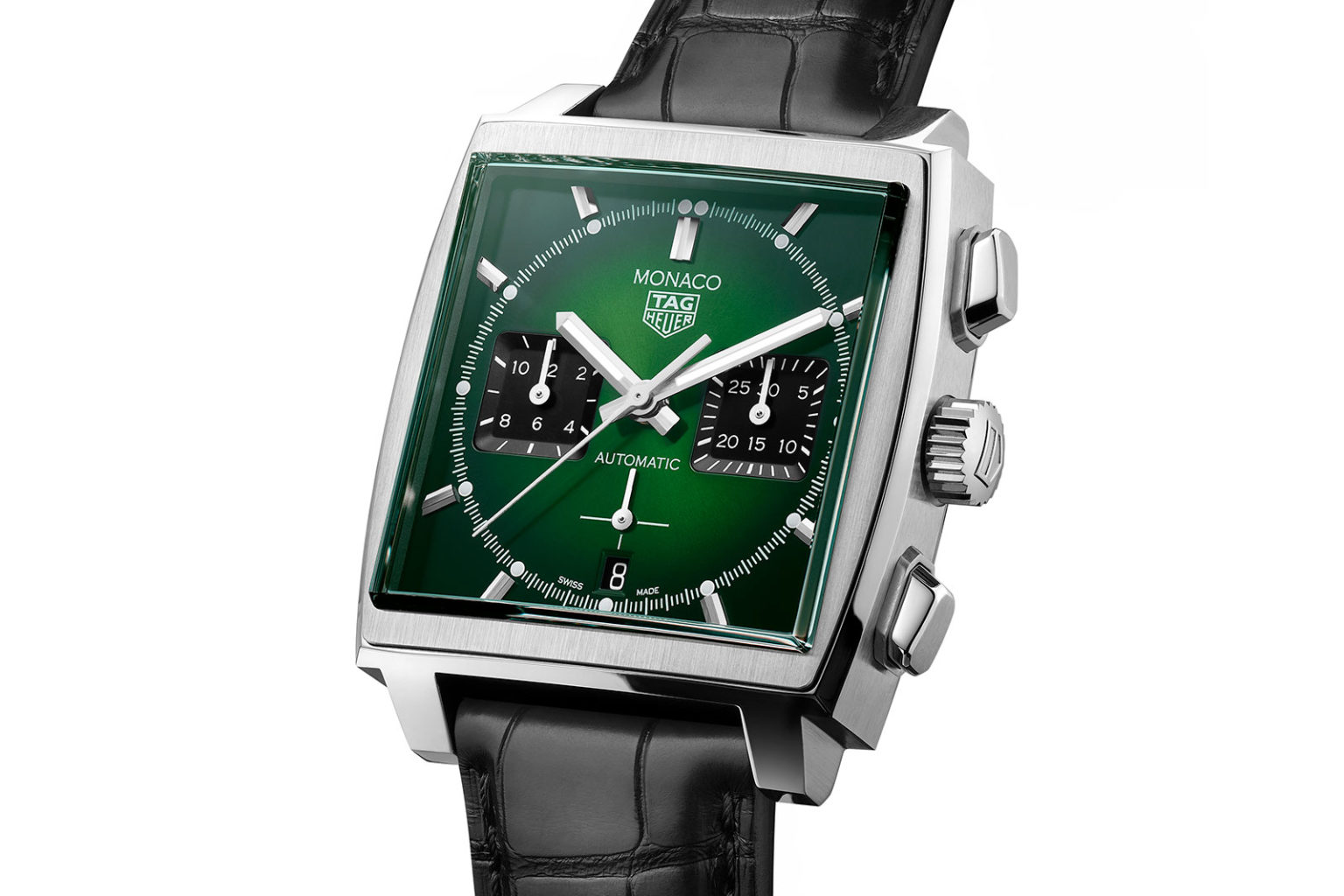 TAG Heuer Introduces the Monaco Green Dial | SJX Watches
