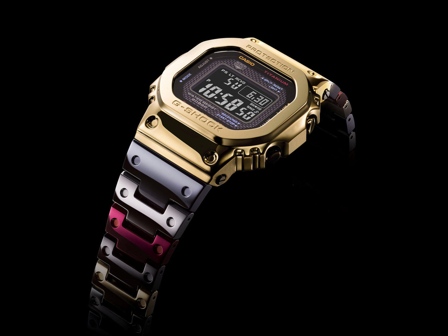 G-Shock Unveils Full Metal “Rainbow” in TranTixxii Titanium | SJX Watches