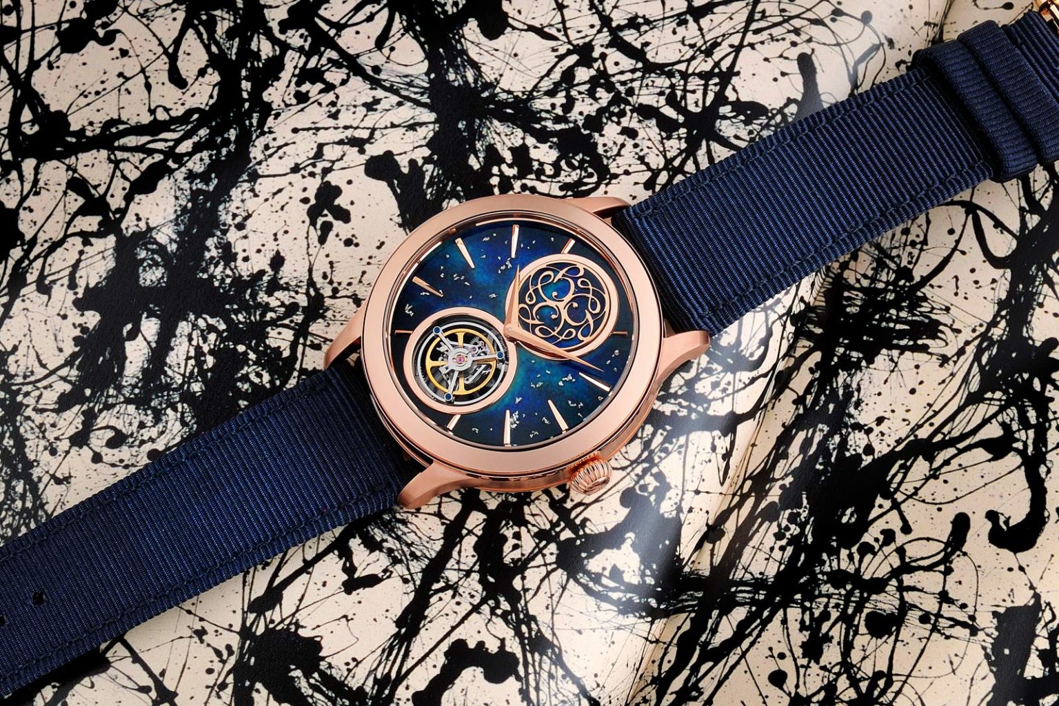 Only Watch 2021: Charles Girardier 1809 Tribute to Jackson Pollock ...
