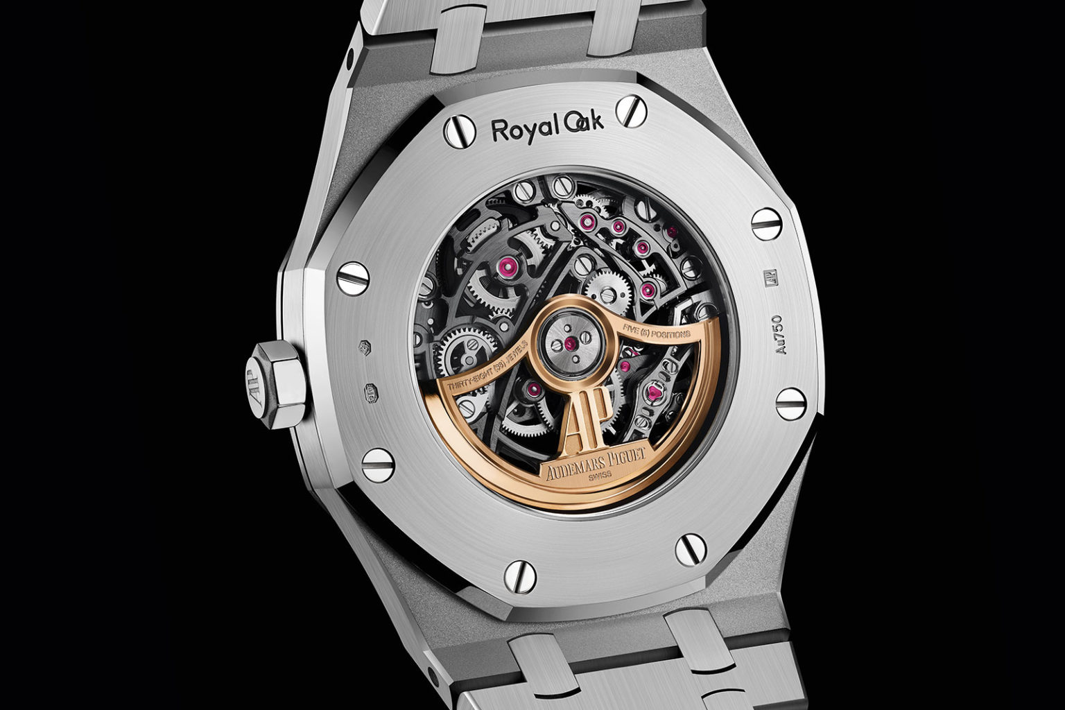 Audemars Piguet Introduces Royal Oak Frosted Gold Double Balance Wheel ...