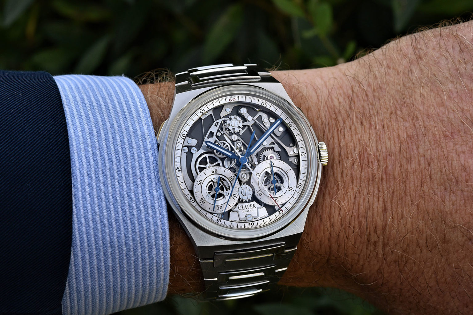 Czapek Introduces the Antarctique Rattrapante | SJX Watches