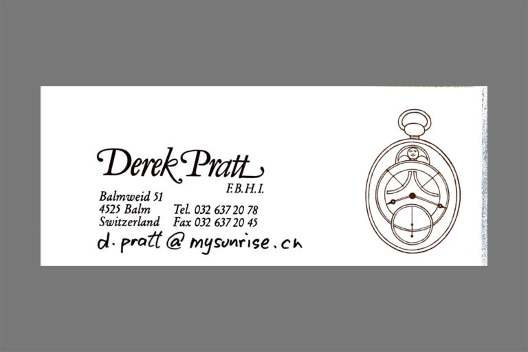 In-Depth: The Unique and Magical Oval Tourbillon Watch by Derek Pratt ...