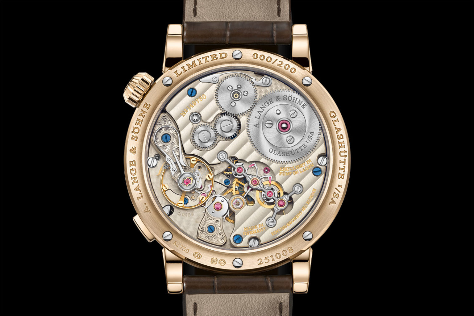 A. Lange & Söhne Introduces the Zeitwerk Honey Gold “Lumen” | SJX Watches