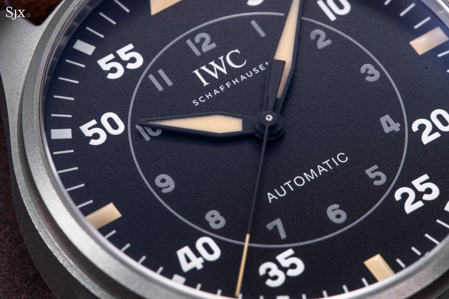 Hands-On: IWC Big Pilot’s Watch 43 Spitfire in Titanium | SJX Watches