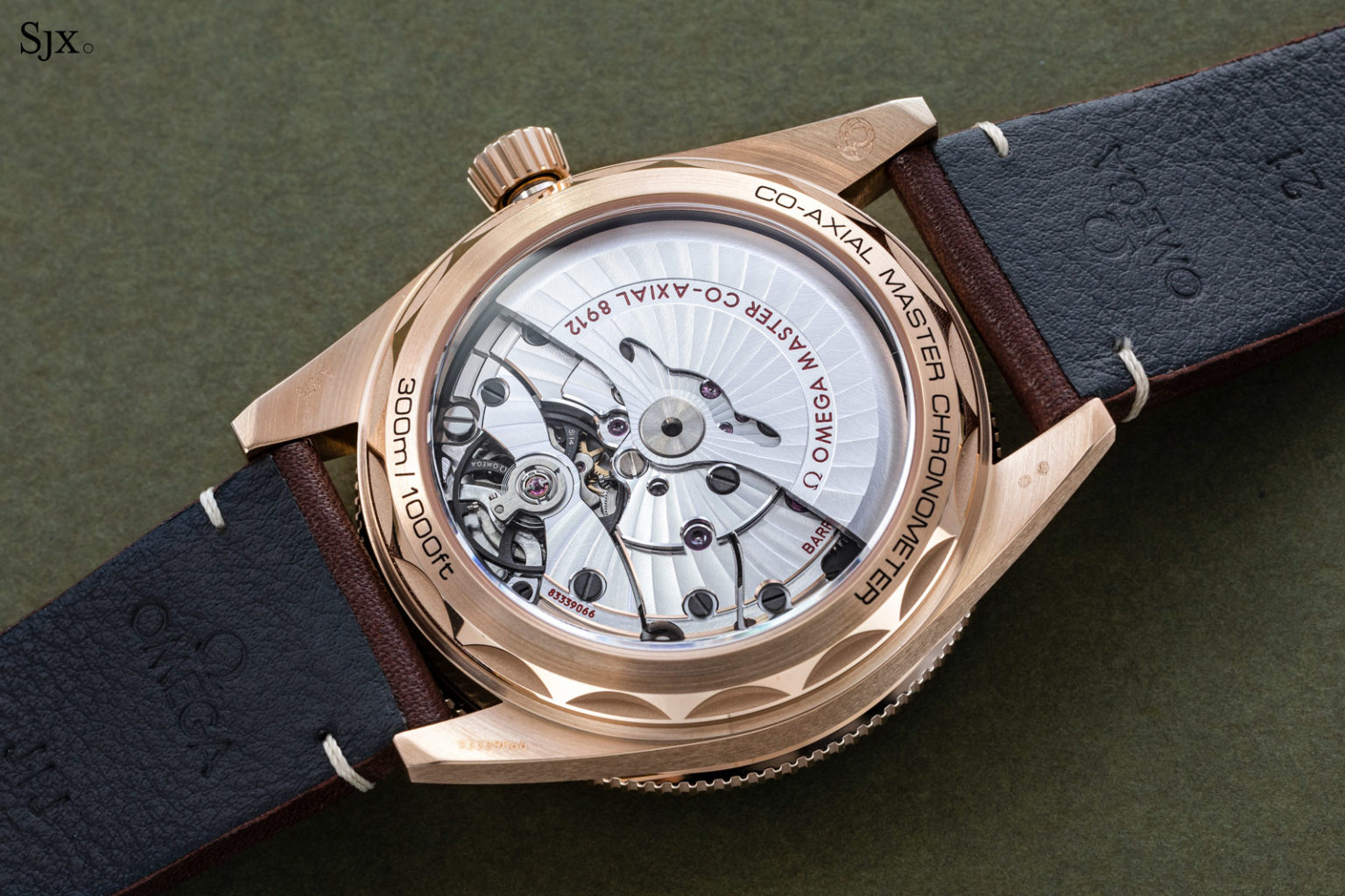 Up Close: Omega Seamaster 300 Bronze Gold | SJX Watches