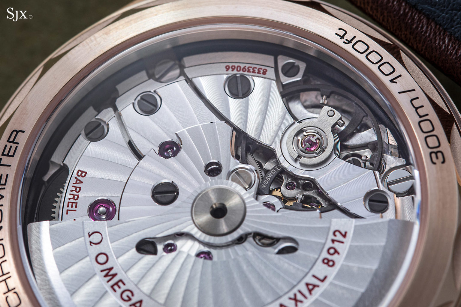 Up Close: Omega Seamaster 300 Bronze Gold | SJX Watches