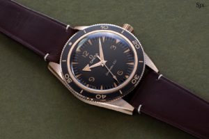Up Close: Omega Seamaster 300 Bronze Gold | SJX Watches