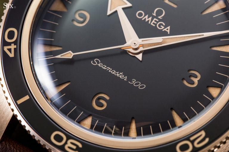 Up Close: Omega Seamaster 300 Bronze Gold | SJX Watches