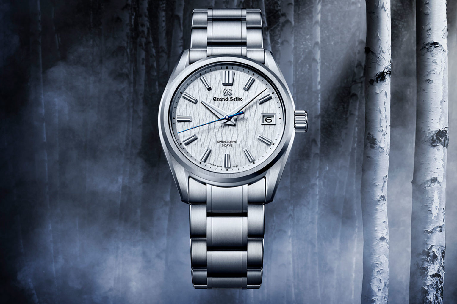 Grand Seiko Introduces the Spring Drive SLGA009 “White Birch” | SJX Watches