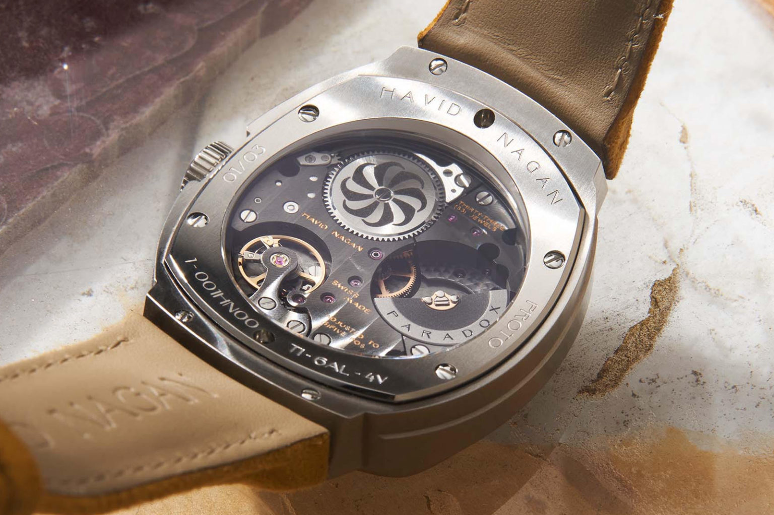 Havid Nagan Debuts with the Clean and Geometric HN00 | SJX Watches