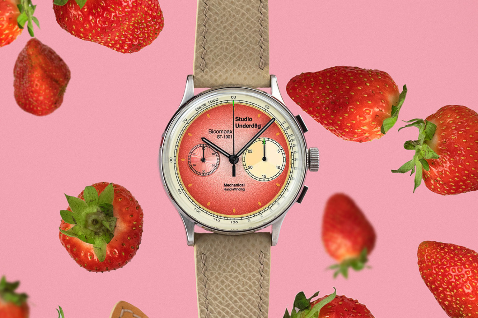 Studio Underd0g Introduces the Strawberry & Cream | SJX Watches