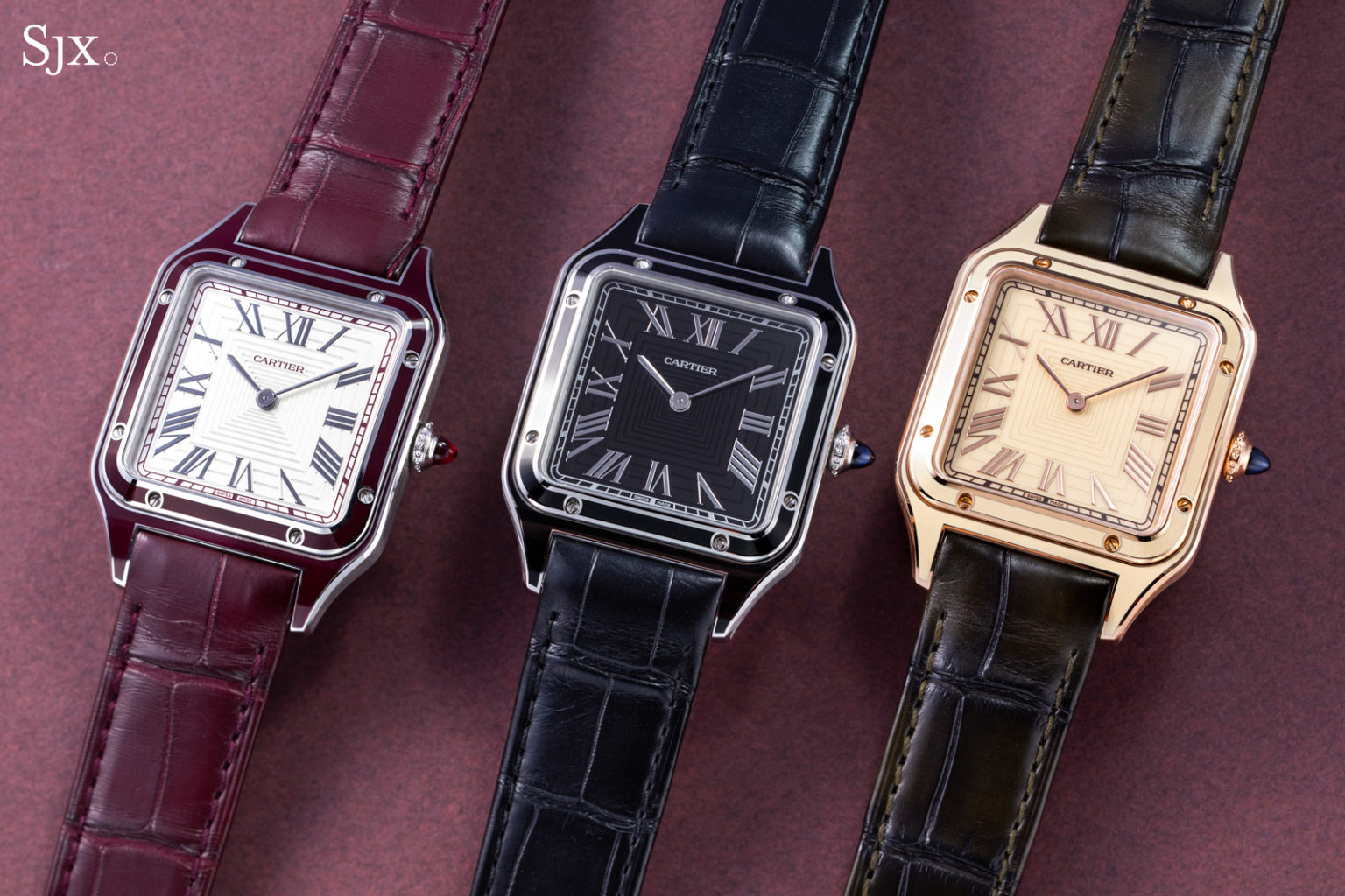 Hands On: Cartier Santos-Dumont “Lacquered Case” | SJX Watches Hands On: Cartier Santos-Dumont “Lacquered Case” | SJX Watches