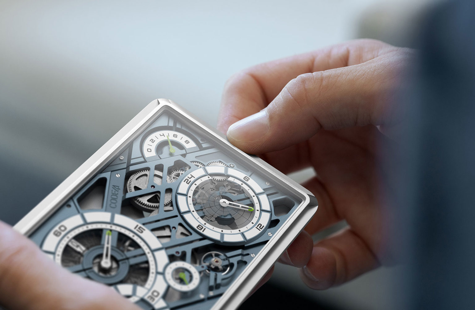 Code41 Introduces the Mecascape Pocket Watch | SJX Watches