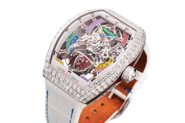 Franck Muller Unveils the Fully Gem-Set Vanguard Revolution 3 ...